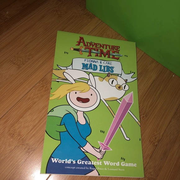 Other | Adventure Time Mad Libs | Poshmark